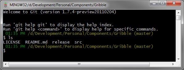 Adding the Current Time to the Git Bash Prompt on Windows Adding the Current Time to the Git Bash Prompt on Windows